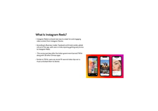 Introduction Instagram Reels | PDF