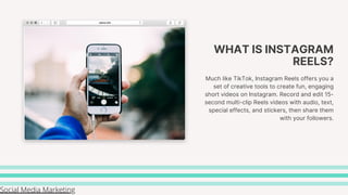 Instagram Reels - Everything You Need to Know! | PDF