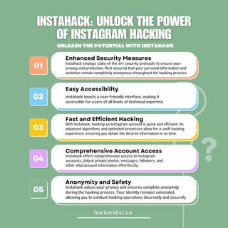 Instahack Unlock the Power of Instagram Hacking.pdf