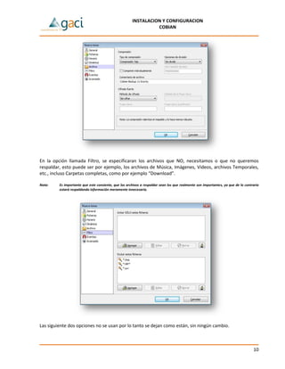 Instalación de cobian | PDF
