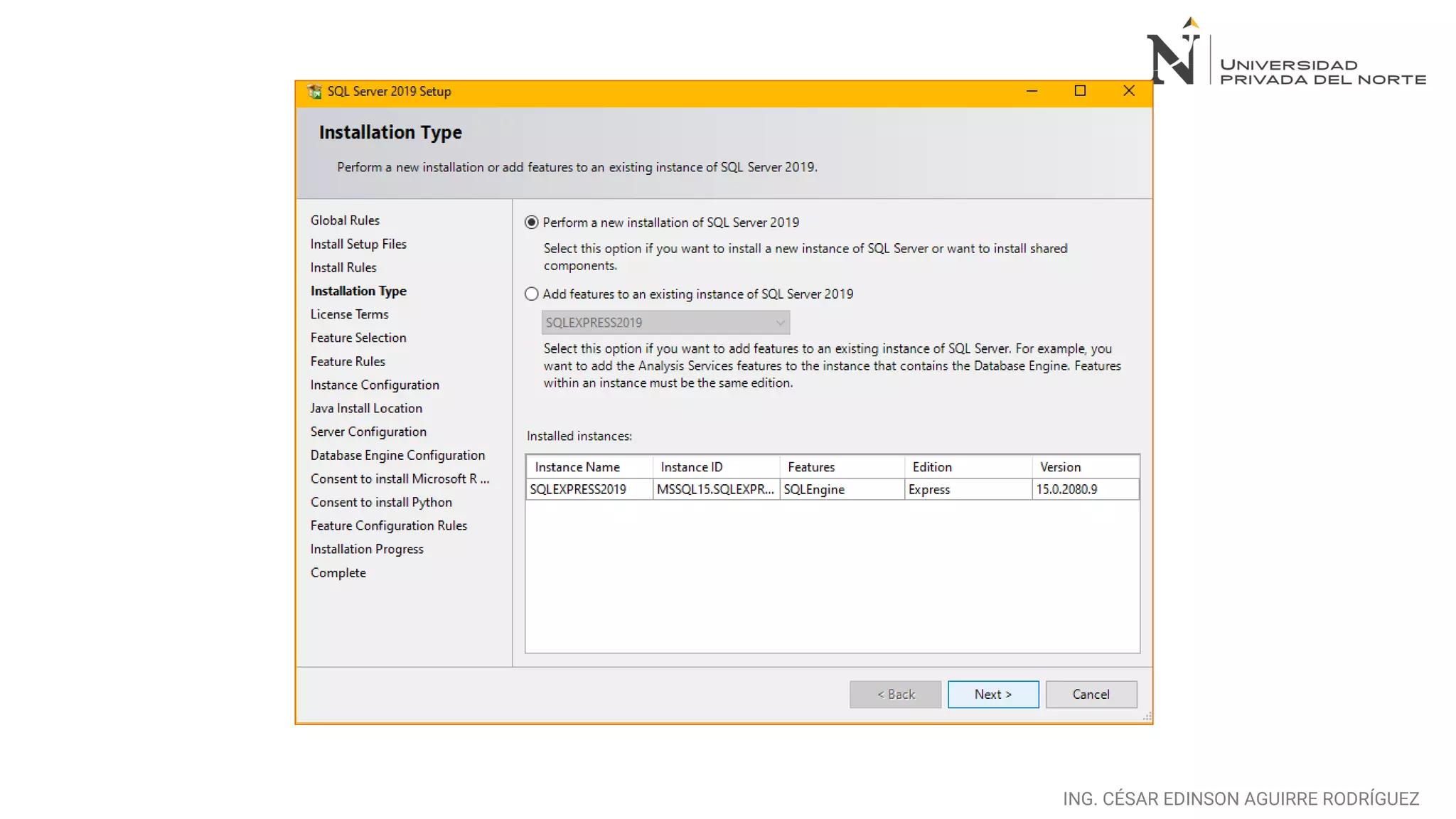 Instalación sql server express 2019 | PPT