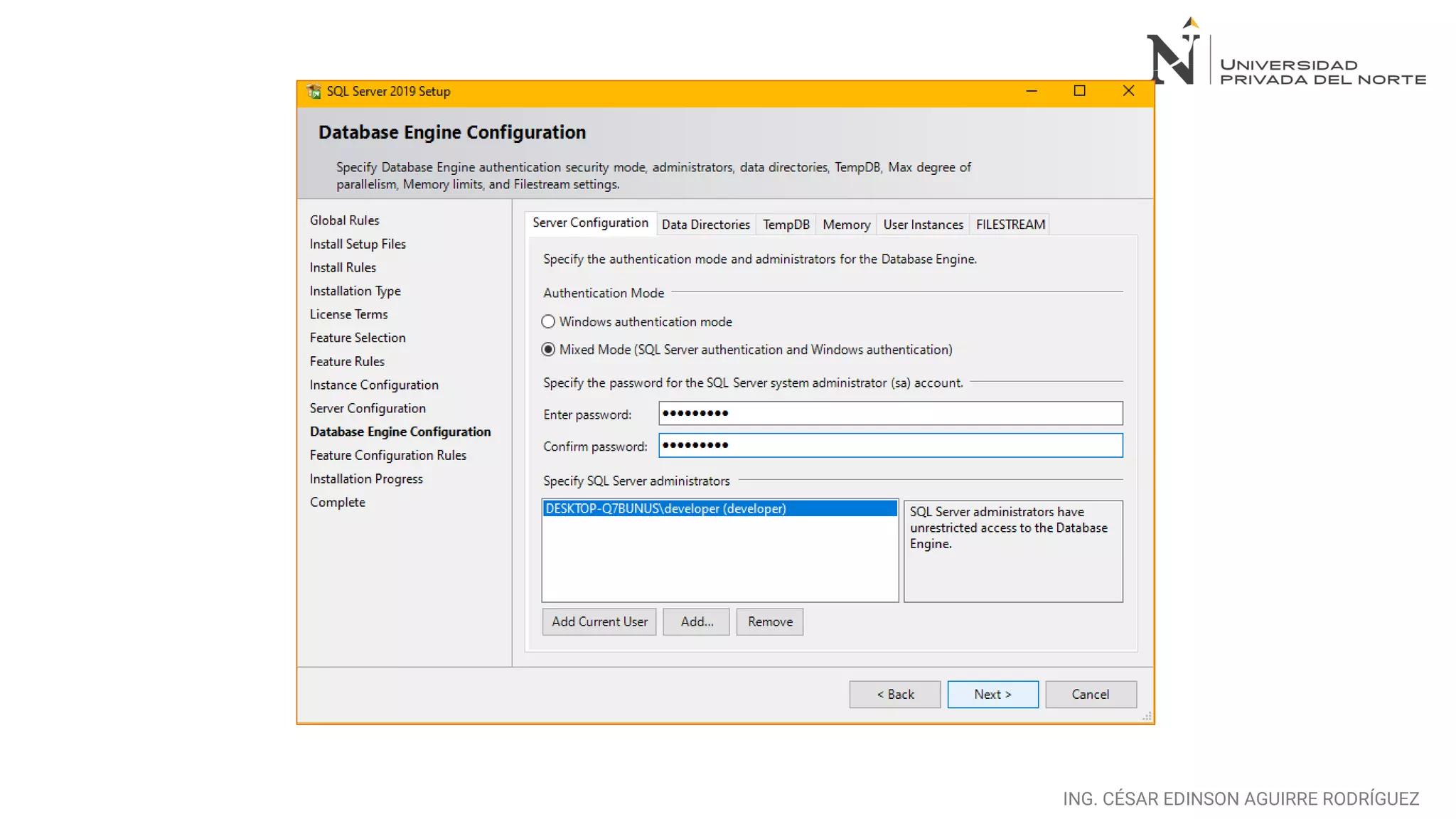 Instalación sql server express 2019 | PPT