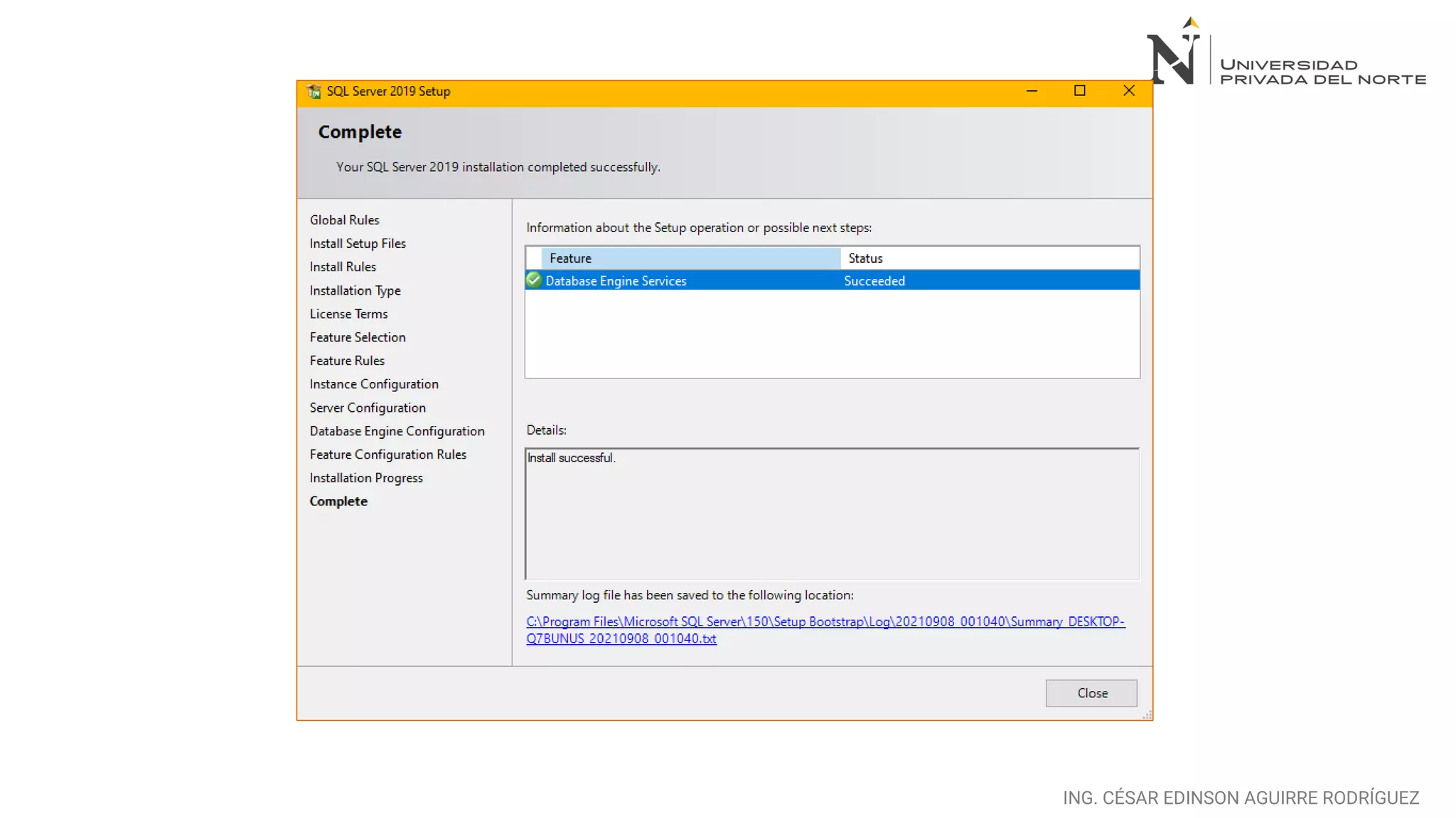 Instalación sql server express 2019 | PPT