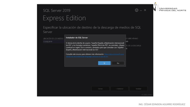 Instalación sql server express 2019 | PPT | Free Download