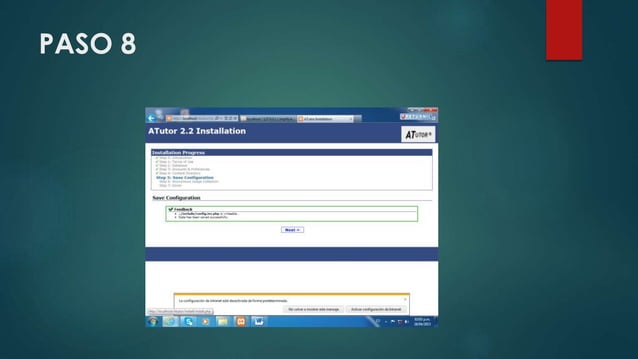 Instalacion a tutor | PPTX