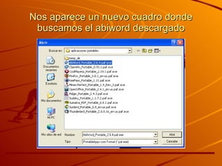 Instalacion Del Abiword | PPT