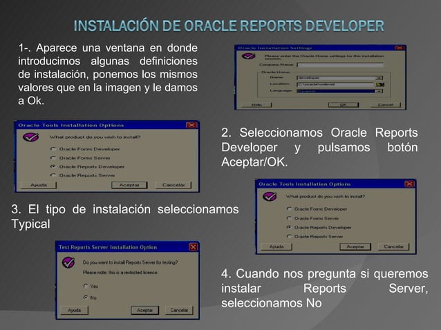 Developer Oracle 6i | PPT