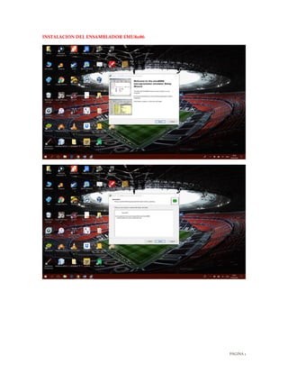 Instalación de emu8086 | PDF