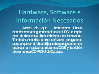 Instalacion De Linux | PPT