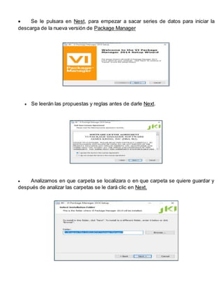Instalacion del labview 2013, package manager, arduino, practica 1, 2 ...