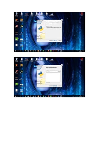 Instalacion de python y ejemplos | PDF