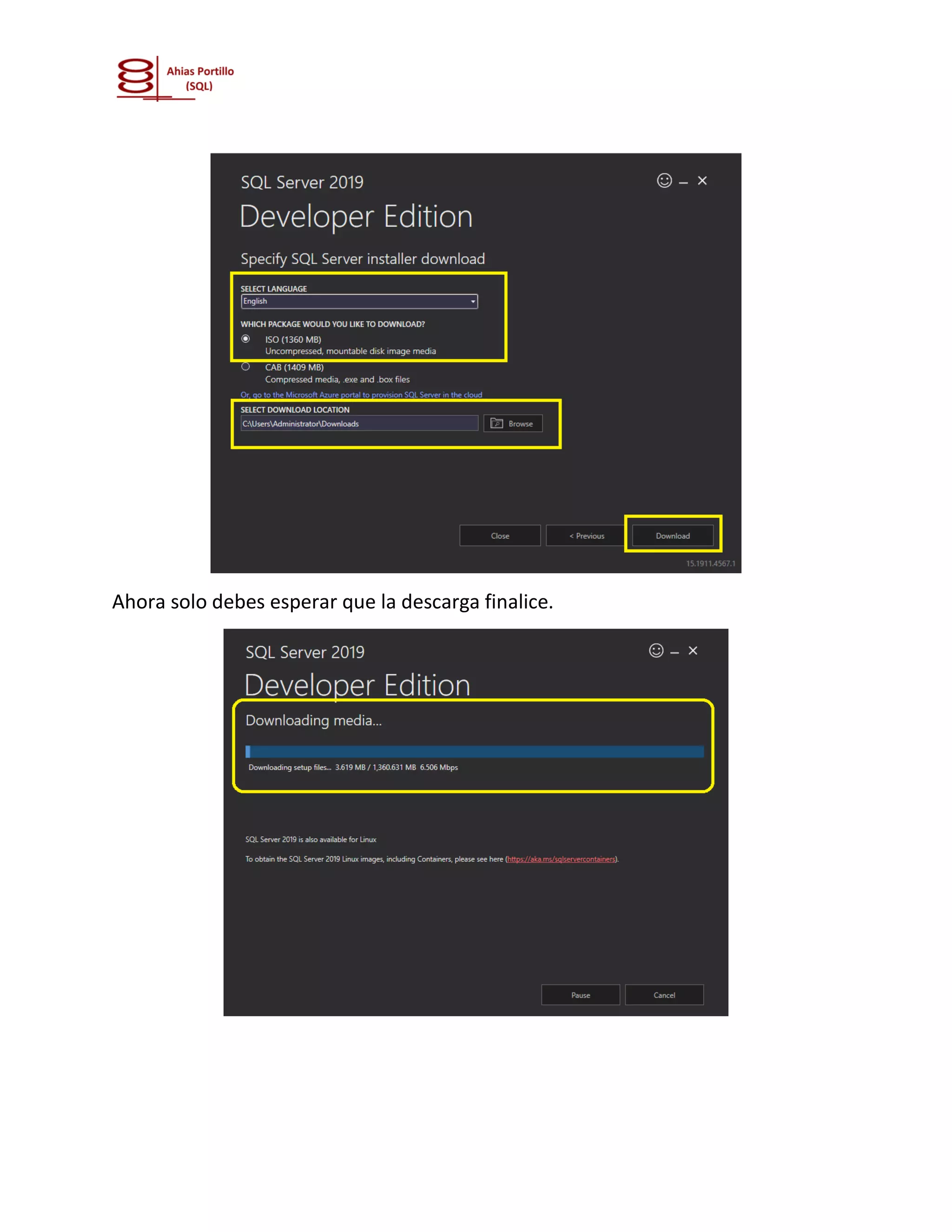 Instalación de Sql Server 2019 On-Premises. | PDF