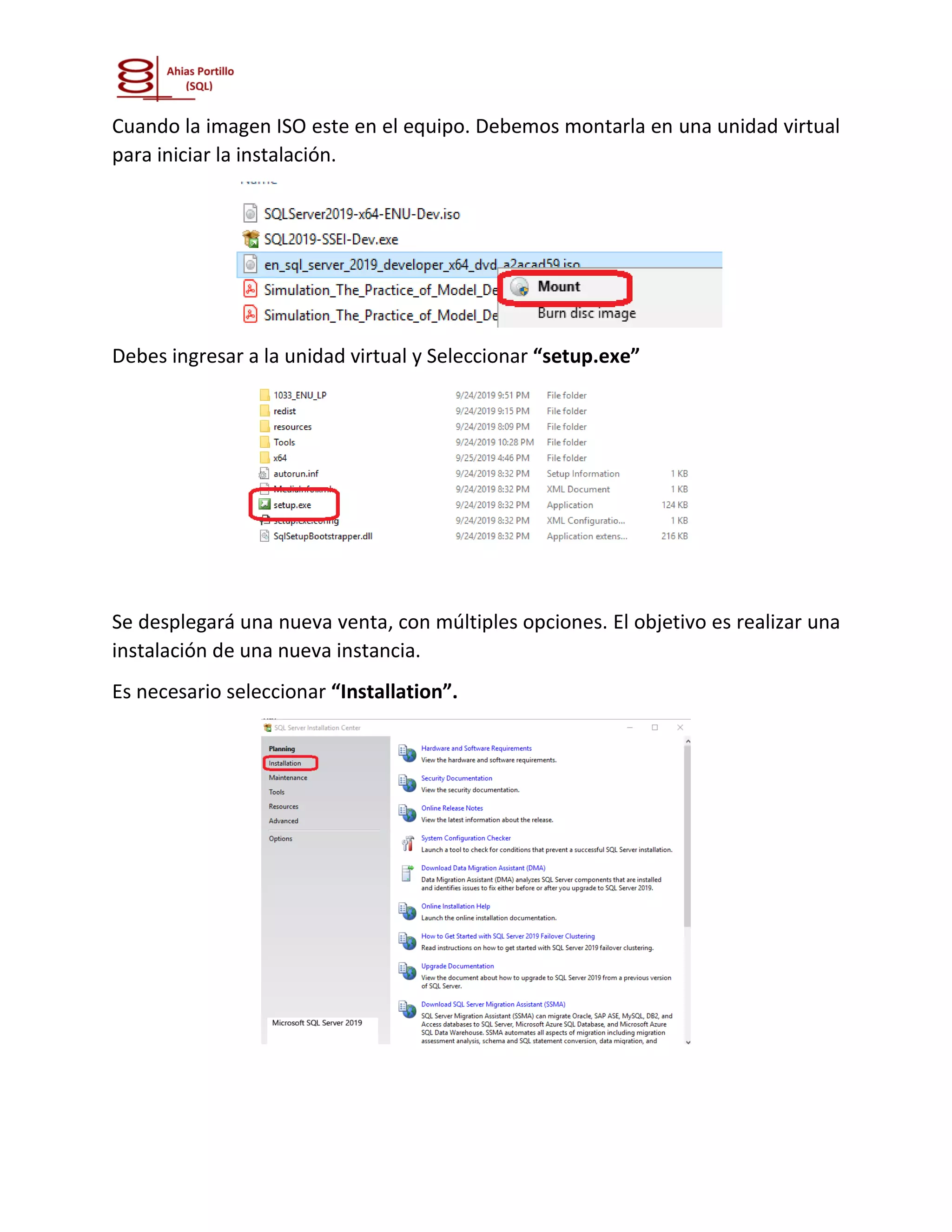 Instalación de Sql Server 2019 On-Premises. | PDF