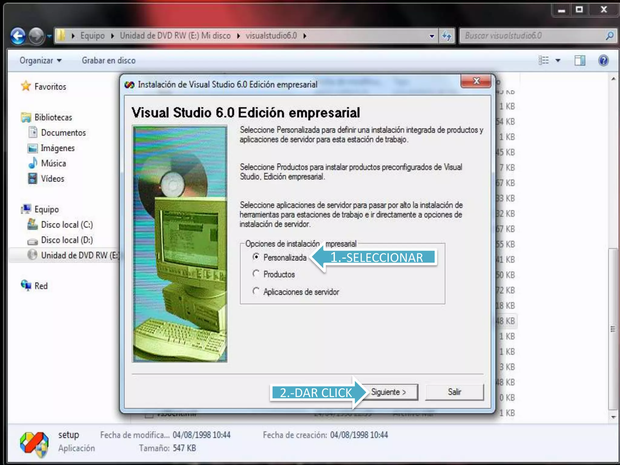 Instalacion de visual basic | PPT