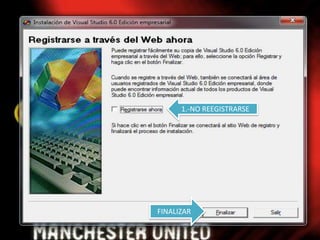 Instalacion de visual basic | PPT