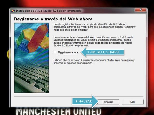 Instalacion de visual basic | PPTX