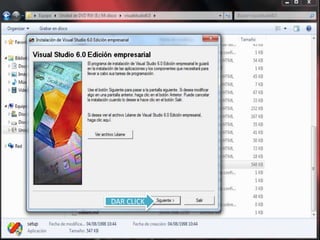 Instalacion de visual basic | PPTX