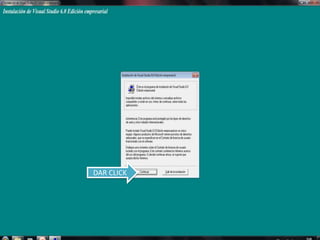 Instalacion de visual basic | PPTX