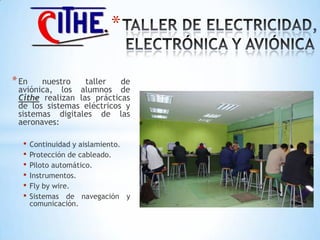 INSTALACIONES CITHE | PPTX
