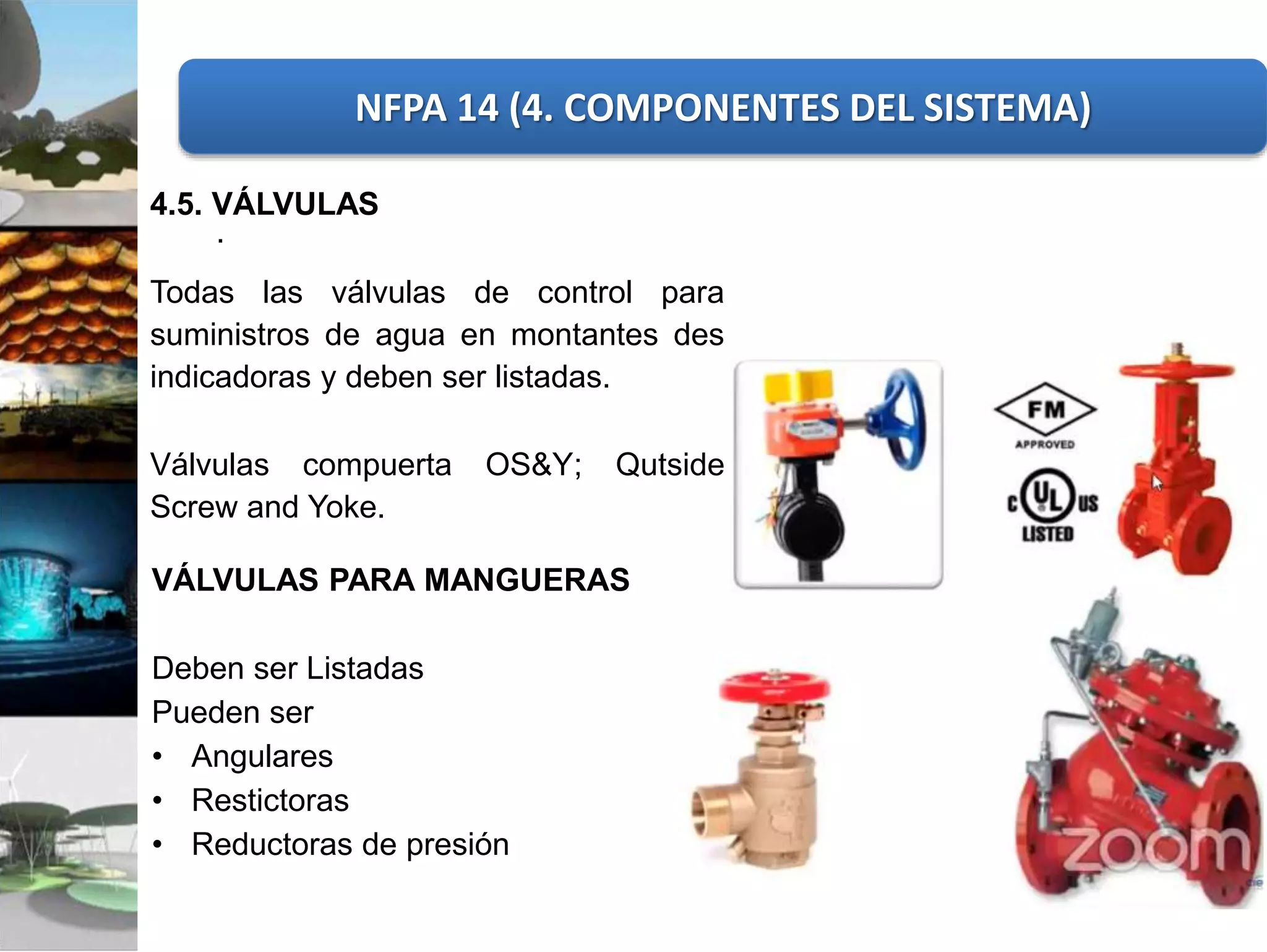 INSTALACIONES DE MONTANTES Y MANGUERAS NFPA 14.pptx