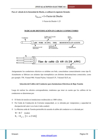 Instalaciones electricas | PDF