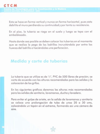 Instalaciones hidraulicas sena ctcm | PDF