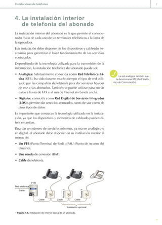 Instalaciones telefonicas basicas | PDF
