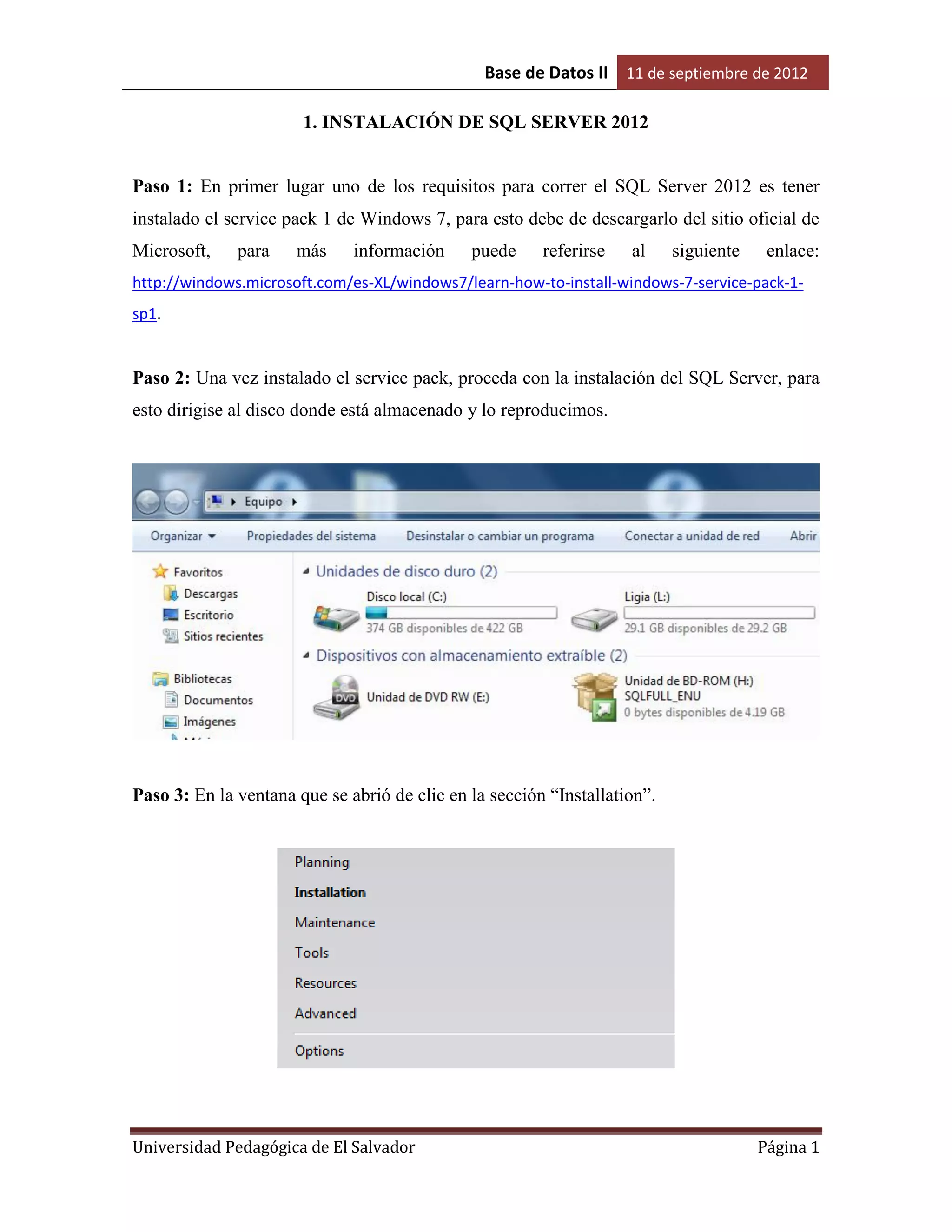 Instalacion SQLServer 2012 y replicacion | PDF