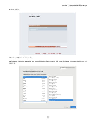 Instalacion Vz Linux | PDF