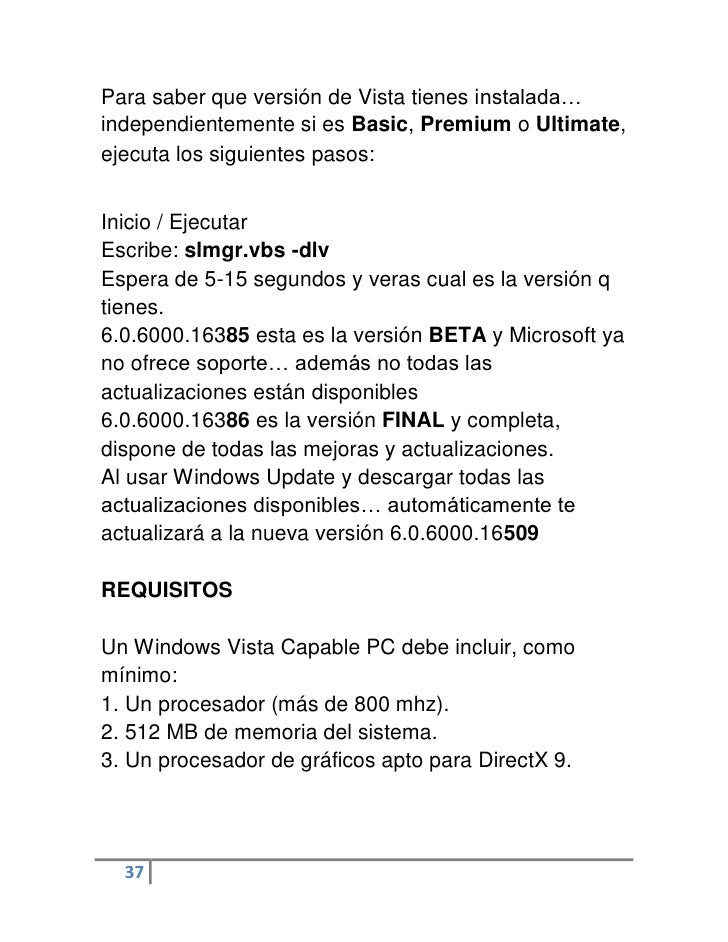 Que Es Windows Vista Capable - bloggingsm