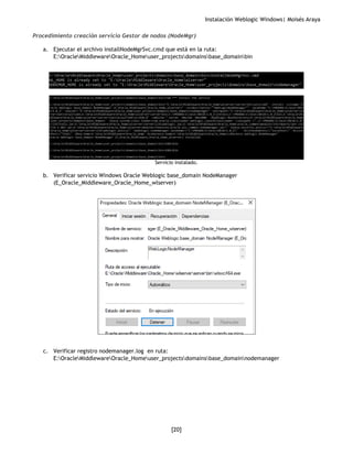 Instalacion Weblogic Server 12c Windows 10. | PDF
