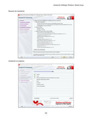 Instalacion Weblogic Server 12c Windows 10. | PDF