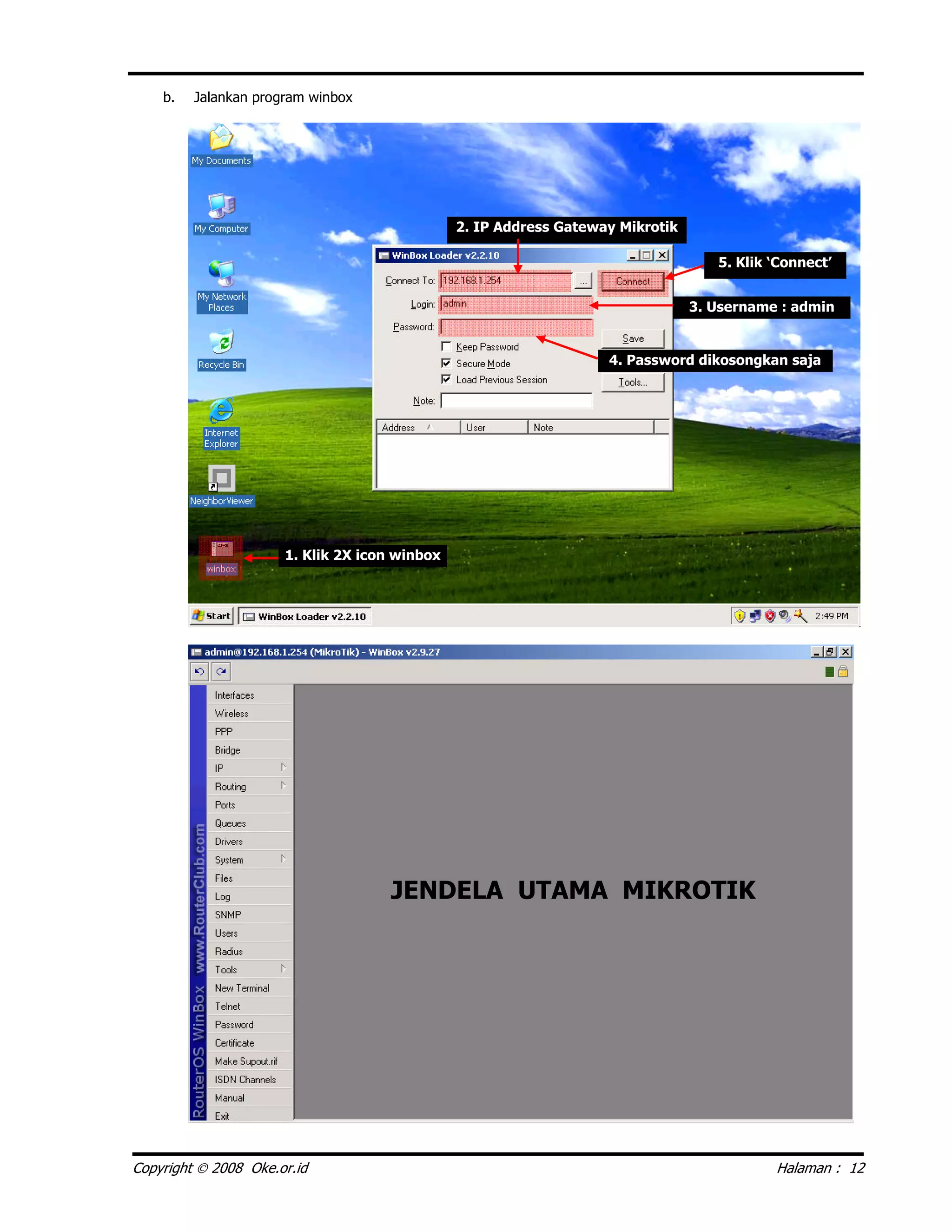 Instalasi dan-konfigurasi-mikrotik-sebagai-gateway | PDF