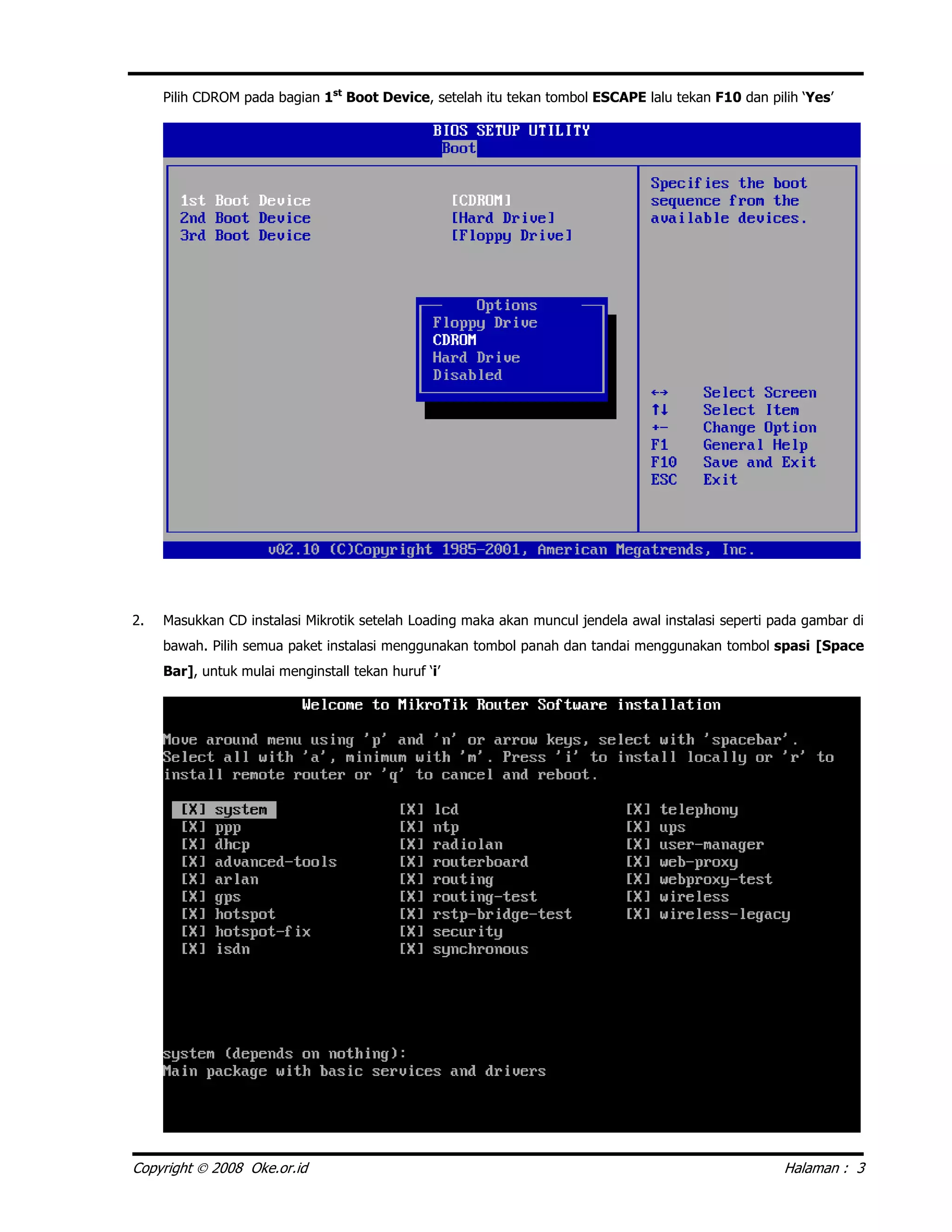 Instalasi dan-konfigurasi-mikrotik-sebagai-gateway | PDF