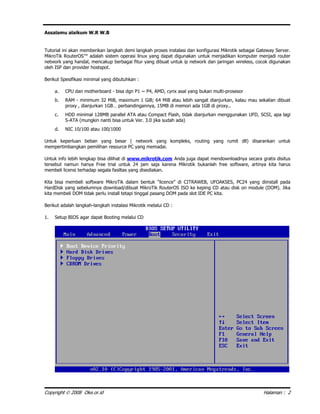 Instalasi dan-konfigurasi-mikrotik-sebagai-gateway | PDF