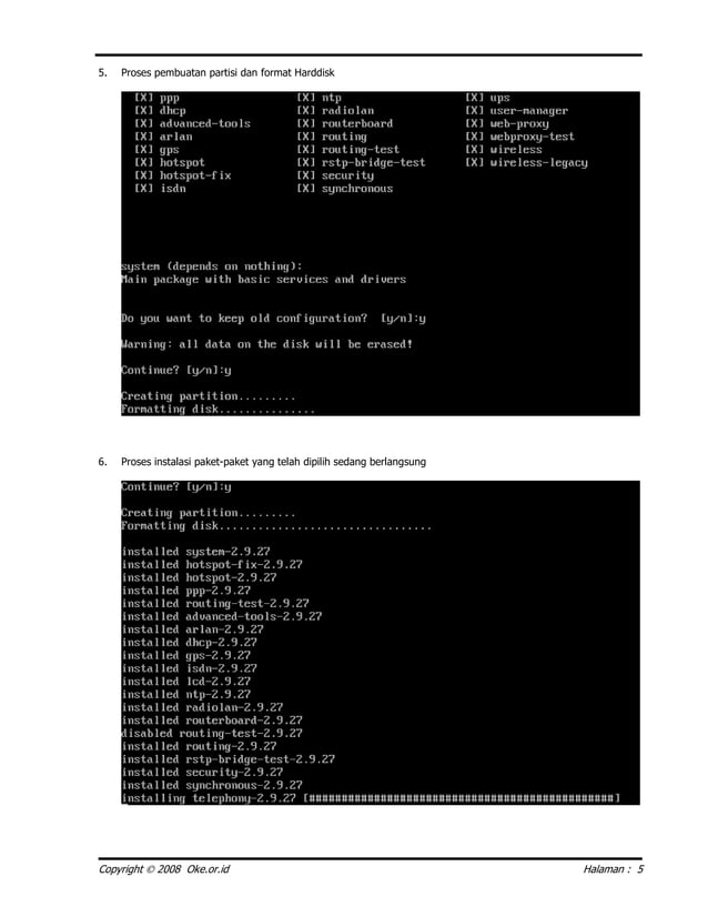 Instalasi dan-konfigurasi-mikrotik-sebagai-gateway | PDF
