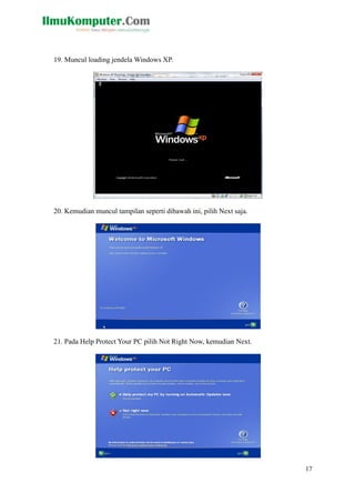 Instalasi windows-xp-pada-vm-virtual box1 | PDF