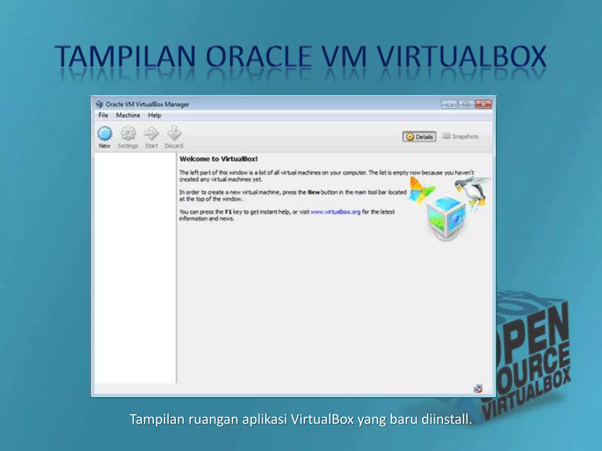 Instalasi aplikasi virtual box pada windows | PPTX