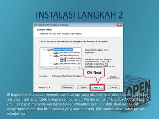 Instalasi aplikasi virtual box pada windows | PPTX