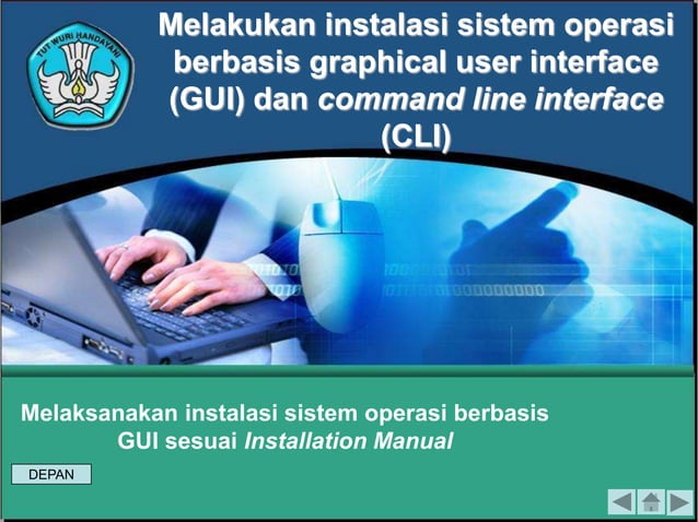 instalasi berbasis GUI dan CLI.ppt
