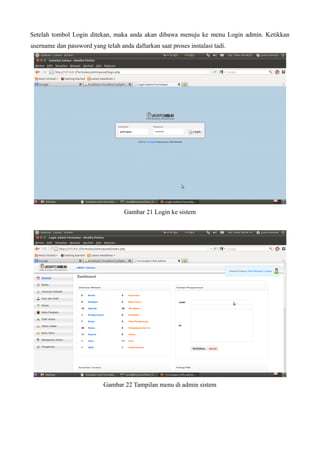 Instalasi cms formulasi di linux | PDF