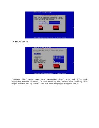 Instalasi dan konfigurasi ip fire | PDF