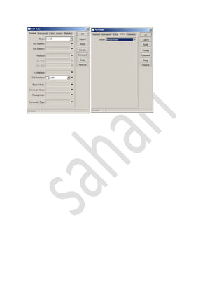 Instalasi dan konfigurasi mikrotik | PDF