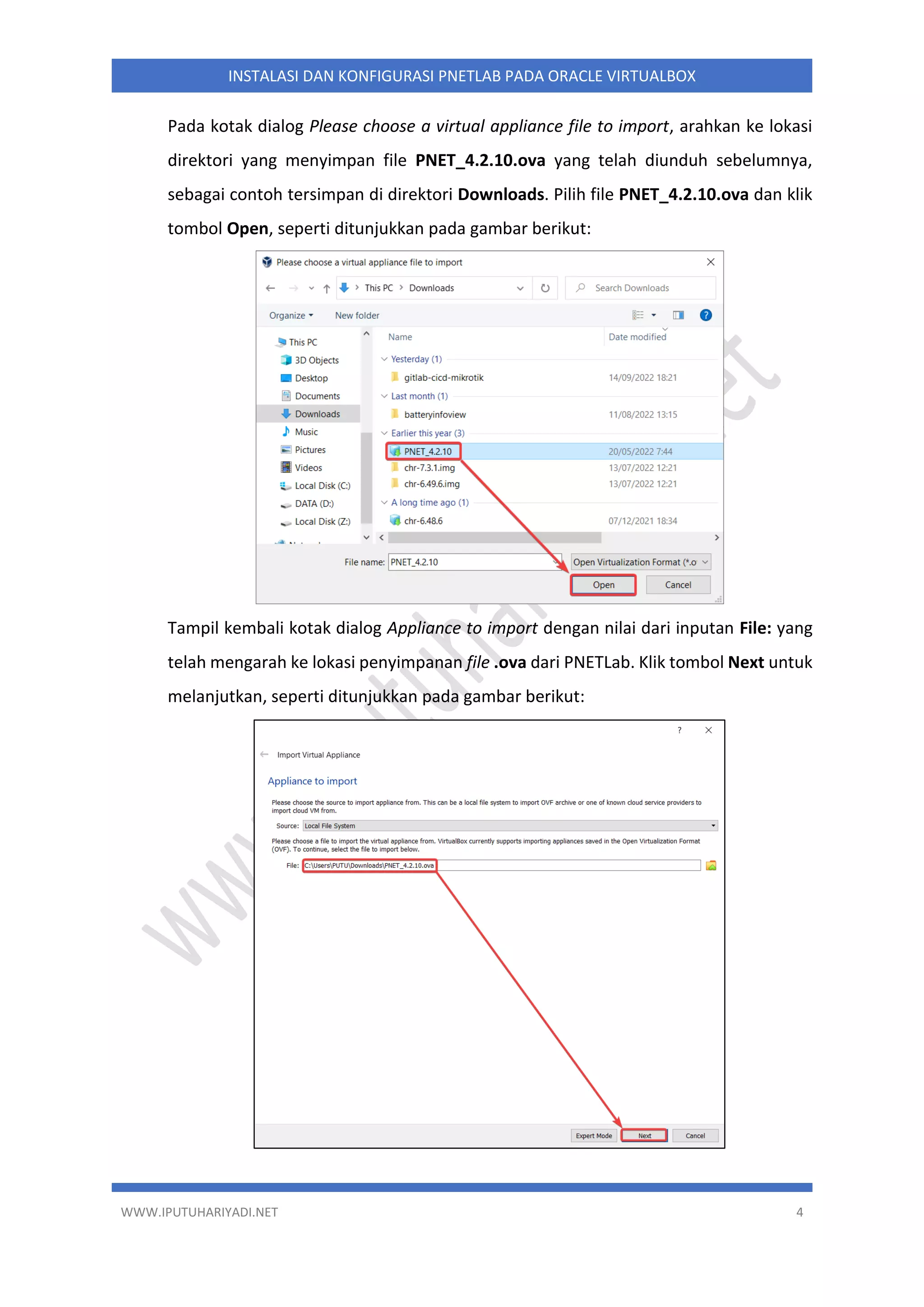 Instalasi dan Konfigurasi PNETLab pada Oracle VirtualBox | PDF