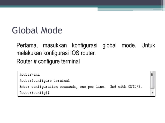 Instalasi dan konfigurasi router ( 2 ) | PPTX