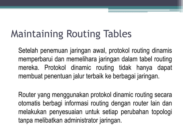 Instalasi dan konfigurasi router ( 3 ) | PPT