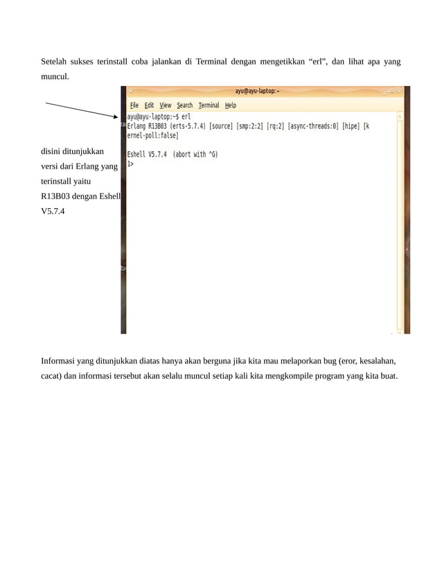 Instalasi erlang pada ubuntu | PDF