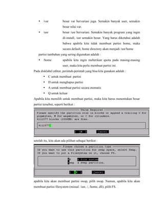 Instalasi Free Bsd | PDF
