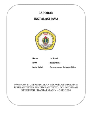 Instalasi java | DOCX