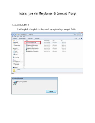 Instalasi java | DOCX